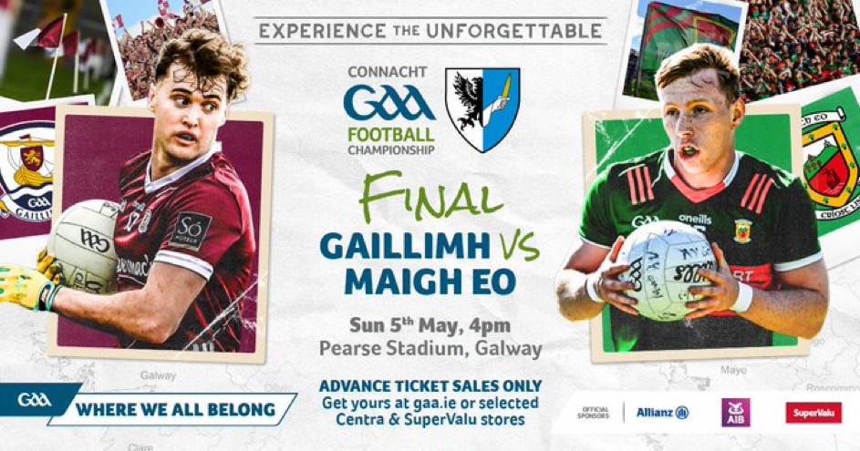Connacht Football Final 2024 - Galway v Mayo - Starting teams